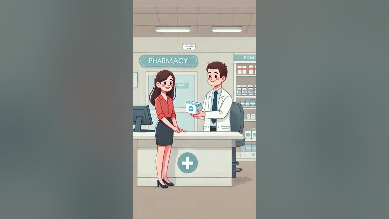 À la Pharmacie Dialogue Pratique en Français pour Débutants. # ...