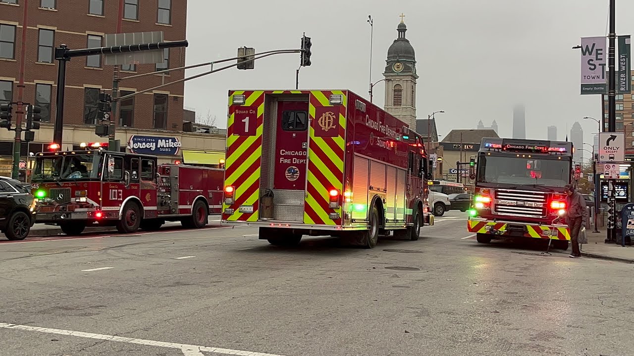 Chicago fire department rig compilation - YouTube
