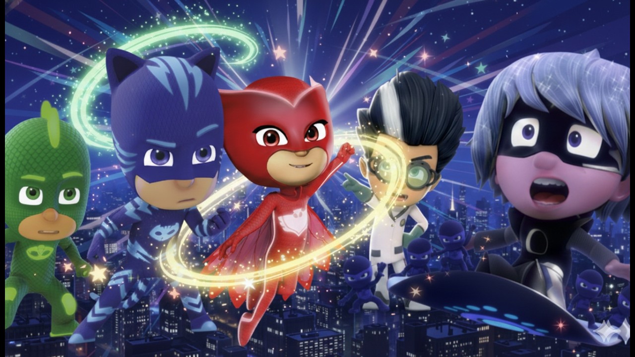 PJ Masks: Villains’ Biggest Heists! 😈 Action Cartoons For Boys - YouTube