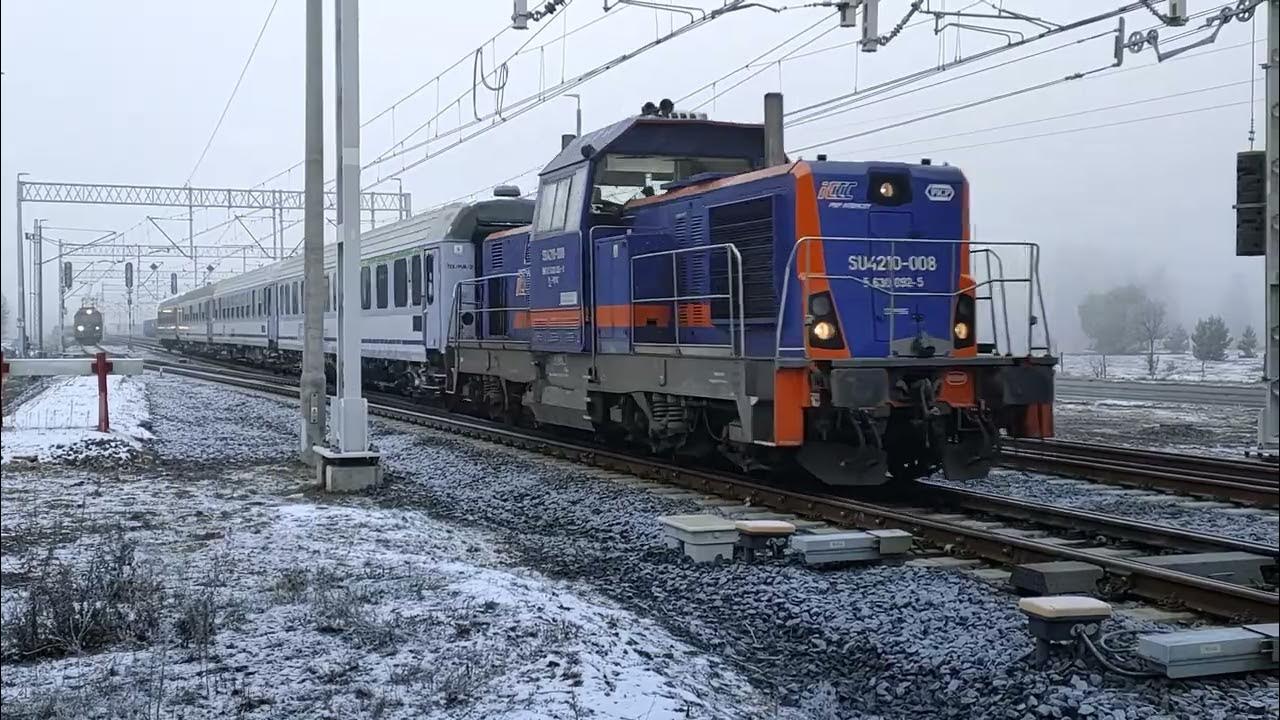 SU4210-008+TLK STASZIC do stacji Lublin Główny (PKP INTERCITY) - YouTube