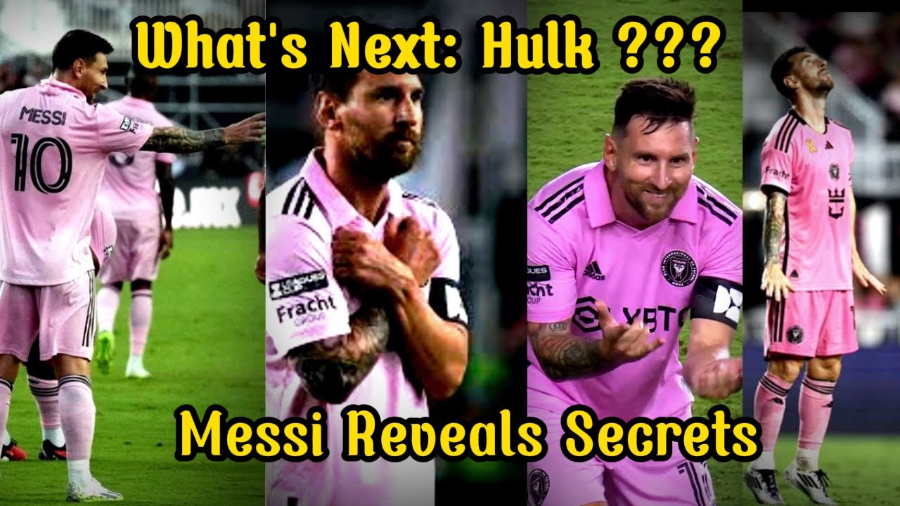 Messi reveals secret about his Marvel Superhero Goal Celebrations ...