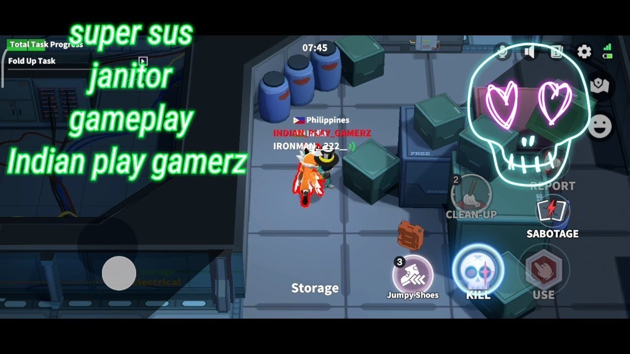 super sus janitor gameplay ( Indian play gamerz) - YouTube