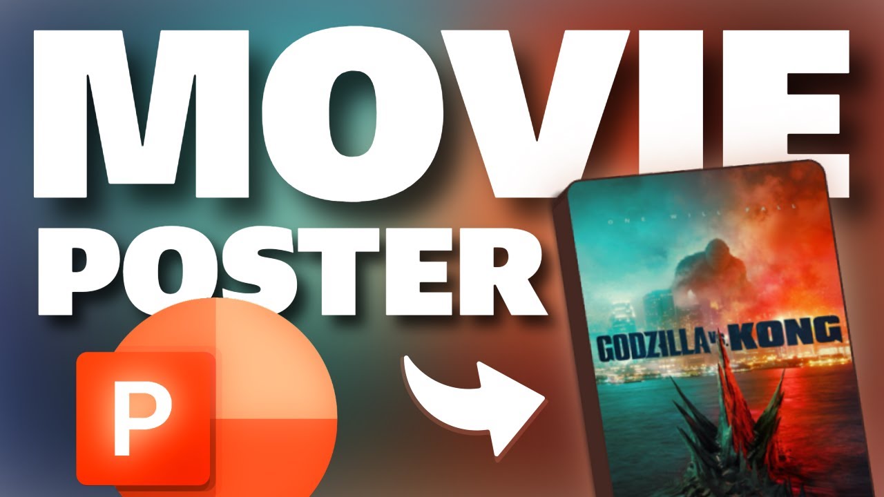 Create a DYNAMIC Movie Poster in PowerPoint - YouTube