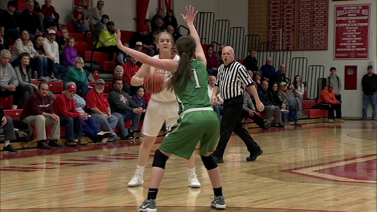 HS Girls Basketball Holy Name vs Bellevue - YouTube