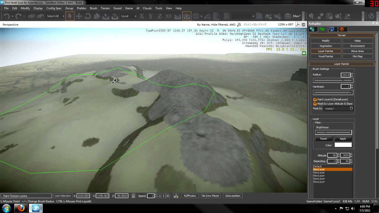 CryEngine 3 - How to Add Multiple Texture Layers PT.2 - YouTube