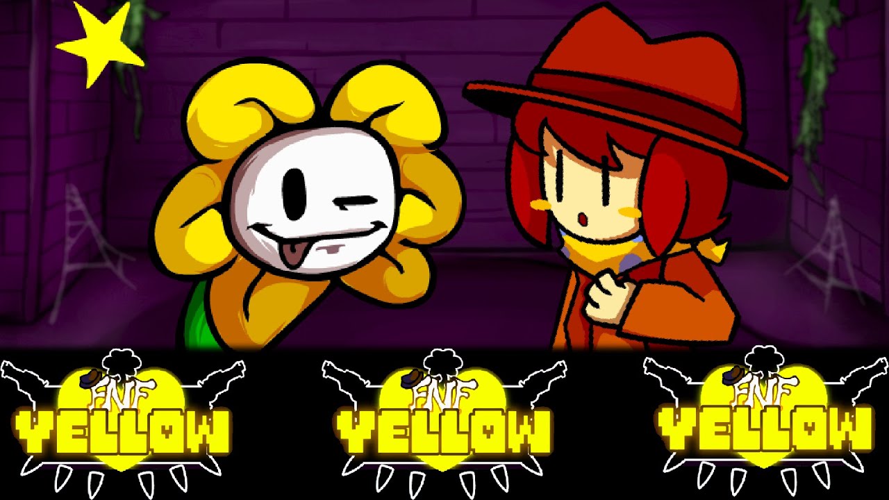 FNF: Friday Night Funkin': Yellow V1 FLOWEY MISSION | Undertale - YouTube
