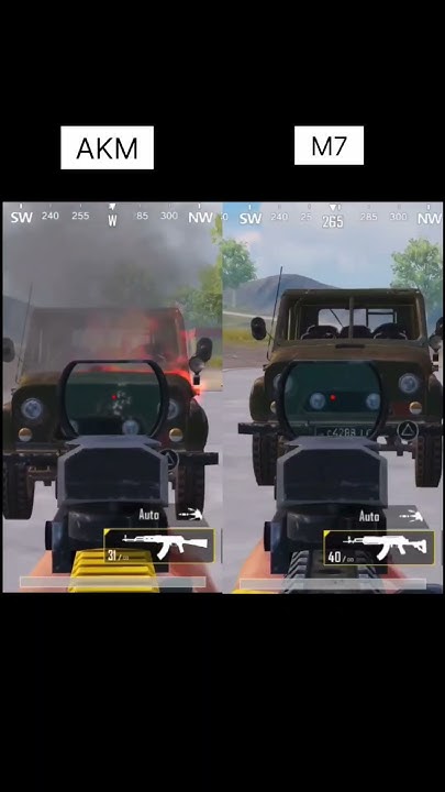 AKM VS M7🔥| #bgmi #pubgmobile #shorts #viral - YouTube