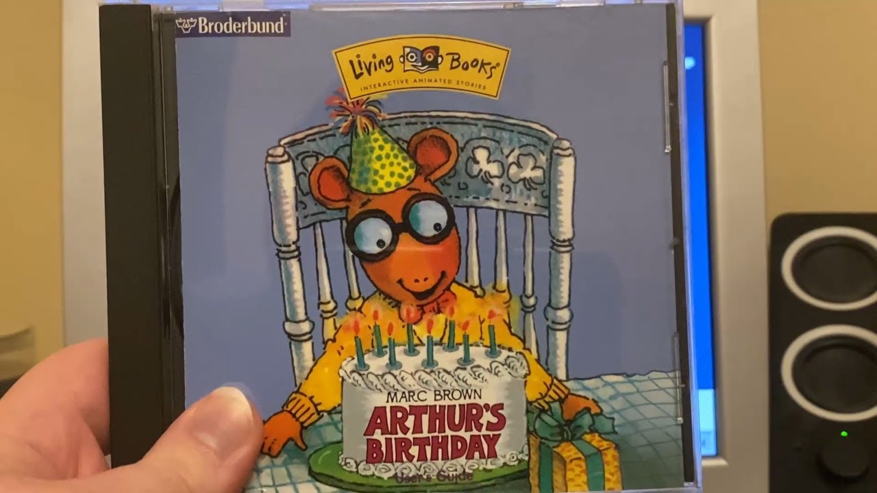 Playing Arthur's Birthday by Living Books- Nostalgic Storytime - YouTube