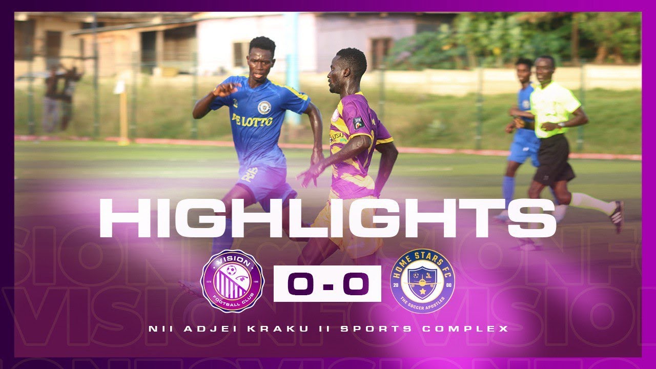 MATCH HIGHLIGHTS | Vision FC vs Home Stars FC (0-0) | Access Bank ...