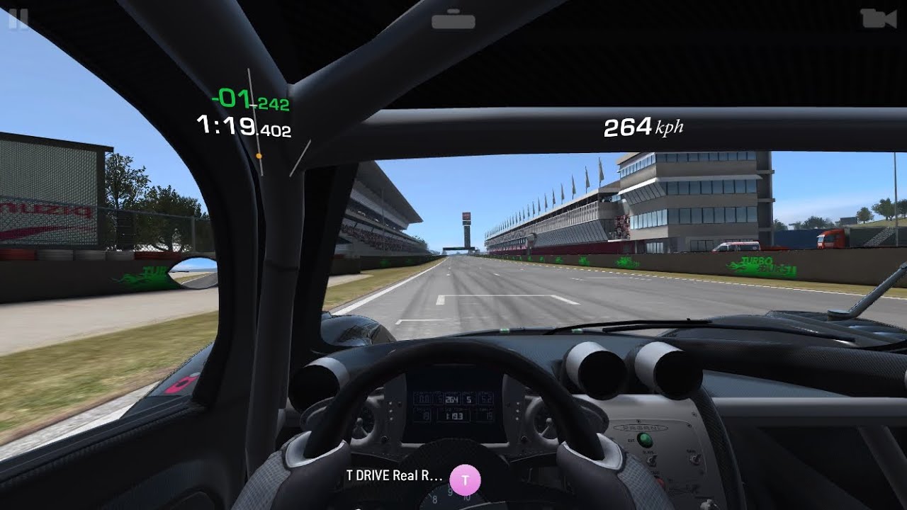 Real Racing 3 Pagani Zonda R Weekly Time Trial - YouTube
