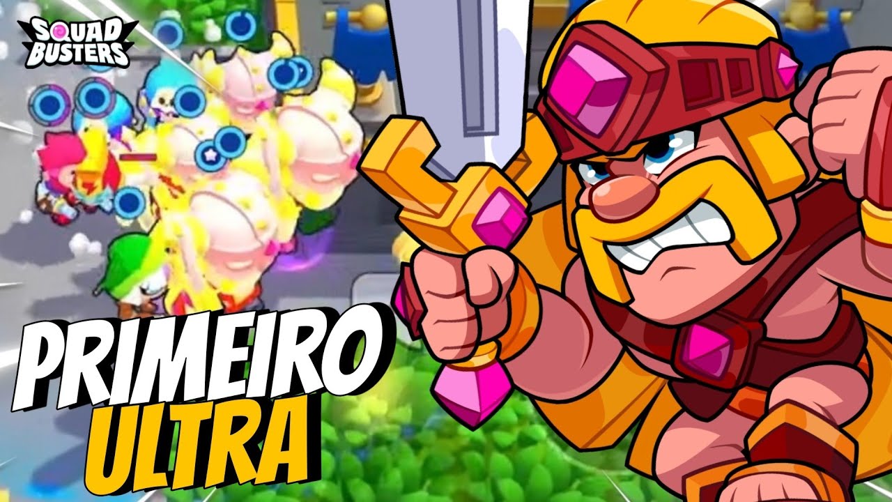 CONSEGUI MEU PRIMEIRO PERSONAGEM ULTRA NO SQUAD BUSTERS ! - YouTube