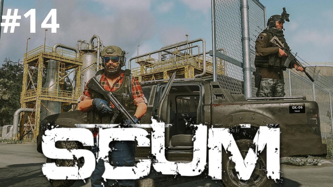 SCUM : BASE FULL ROBOT avec Blend - YouTube