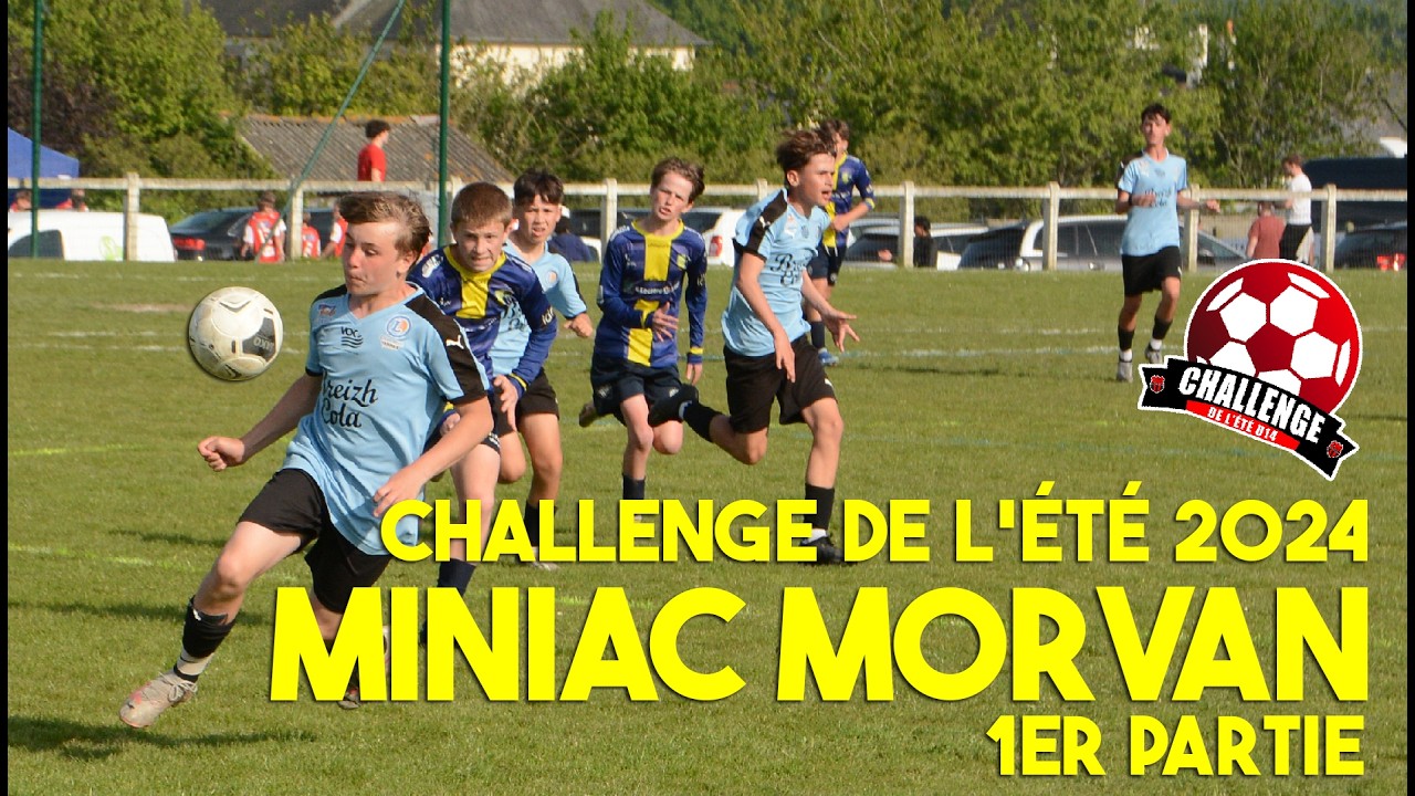 Challenge de l'été 2024 - Miniac-Morvan - Résumé 1er journée. - YouTube