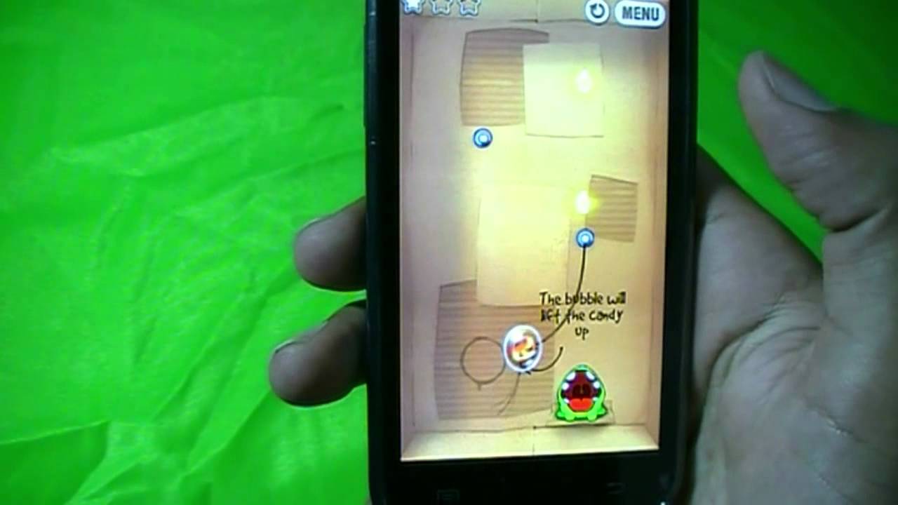 Android App - Cut the Rope ZeptoLab (Gameplay and review ) - YouTube