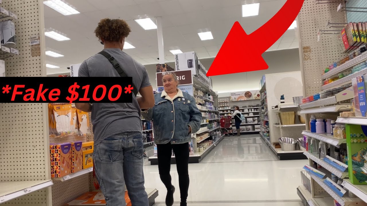 Dropping Fake Money Prank! - YouTube
