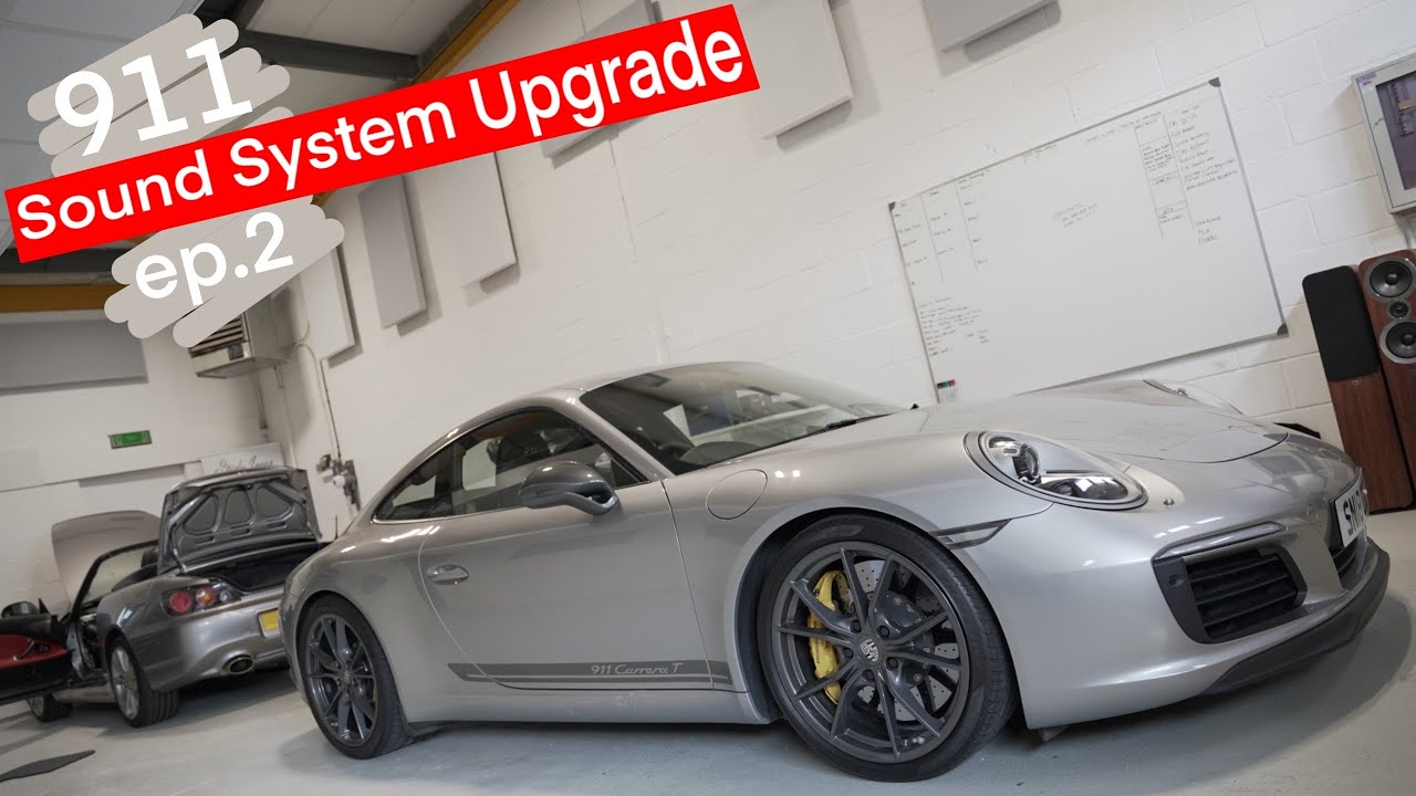 Porsche 911 Sound system upgrade Episode 2 Sound clips! - YouTube