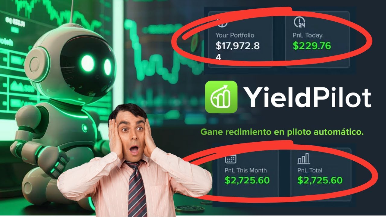 👨🏻‍🏫ENSEÑO COMO FUNCIONA YieldPilot 🤑 GANA DINERO DESDE CASA🤑 😱DUPLICA TU DINERO 200%😱 - YouTube