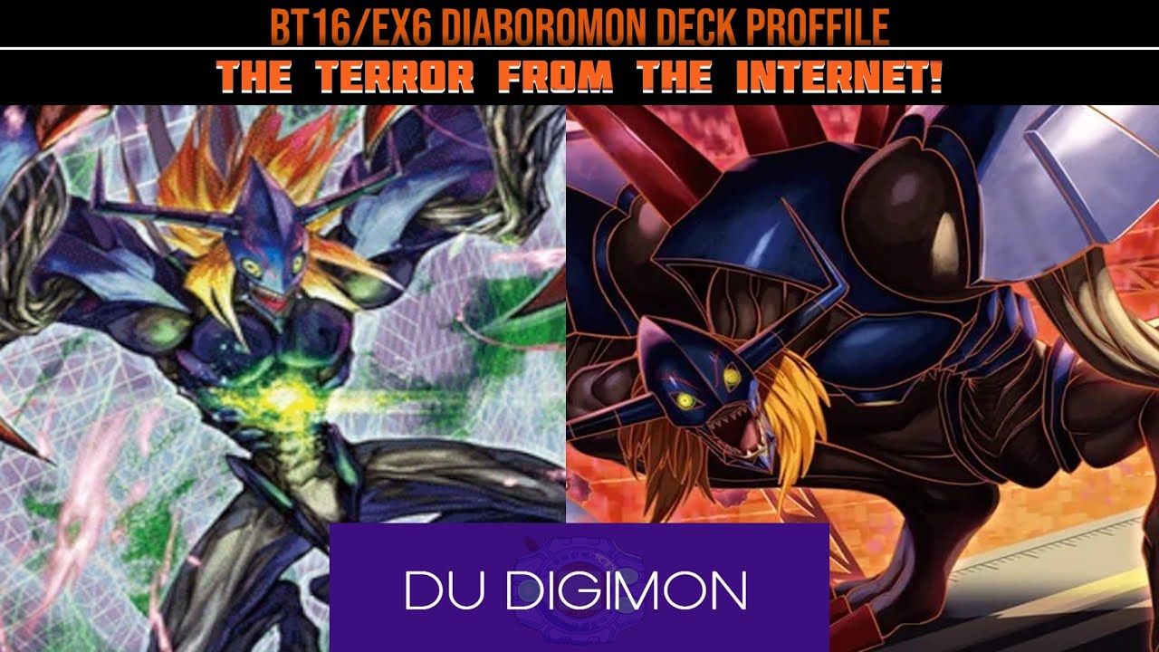 Digimon TCG // BT16/EX06 Diaboromon Deck Profile // The Terror from the ...