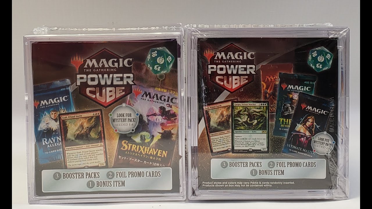 (2) Magic the Gathering MTG Mystery Power Cubes - Walmart MJ Holdings ...