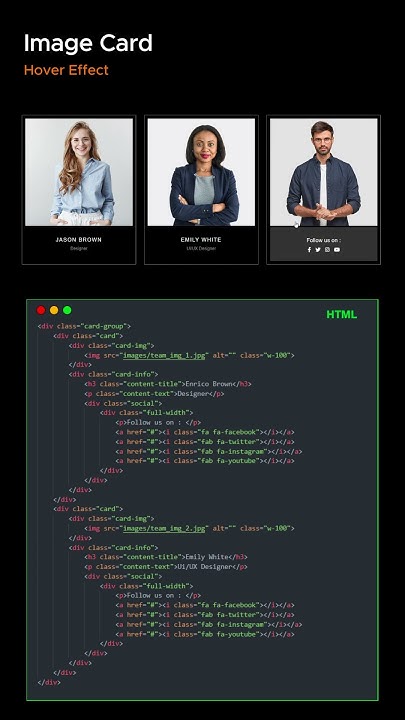 Image card hover effect Using HTML & CSS #html #coding #hovereffect #css #tutorial #sorts - YouTube