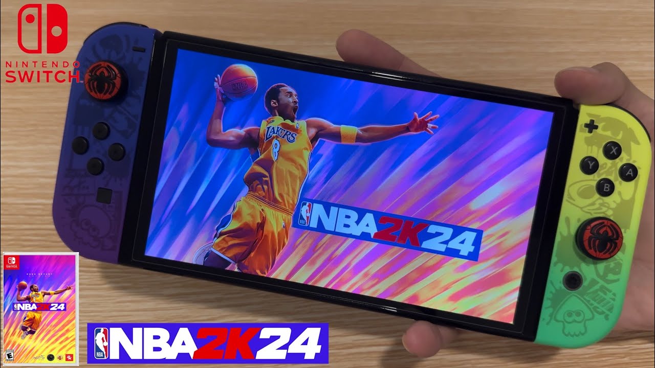 NBA 2K24 on Nintendo Switch Gameplay | Nintendo Switch Oled Gameplay - YouTube