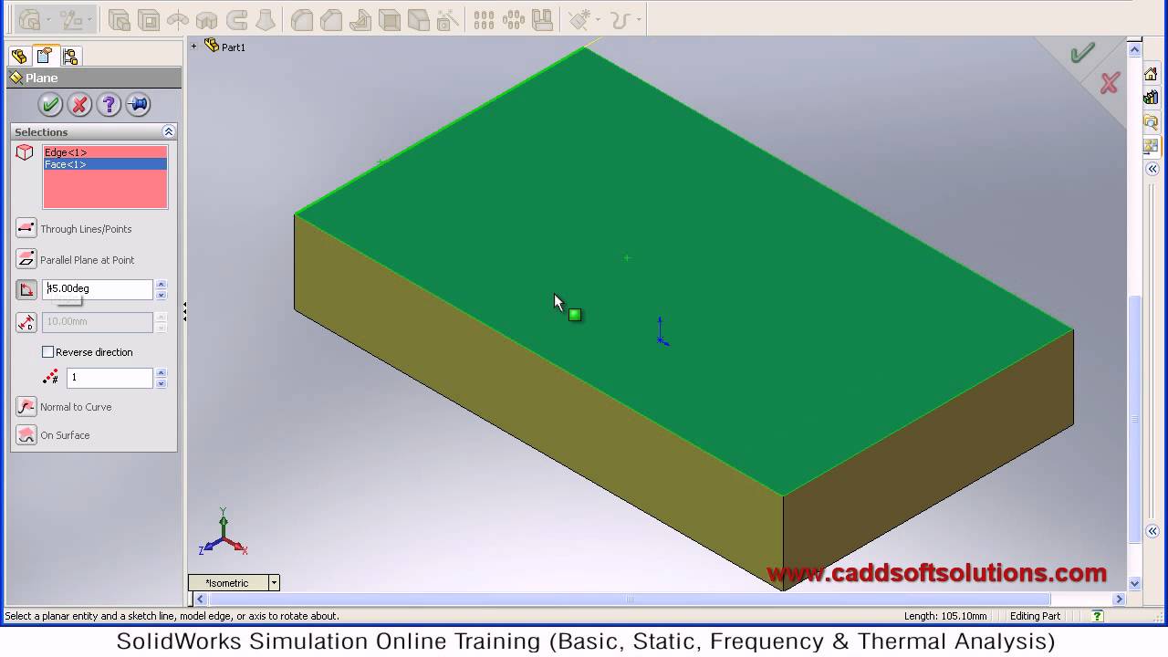 SolidWorks Angled Plane Tutorial YouTube solidworks-angled-plane-tutorial-youtube