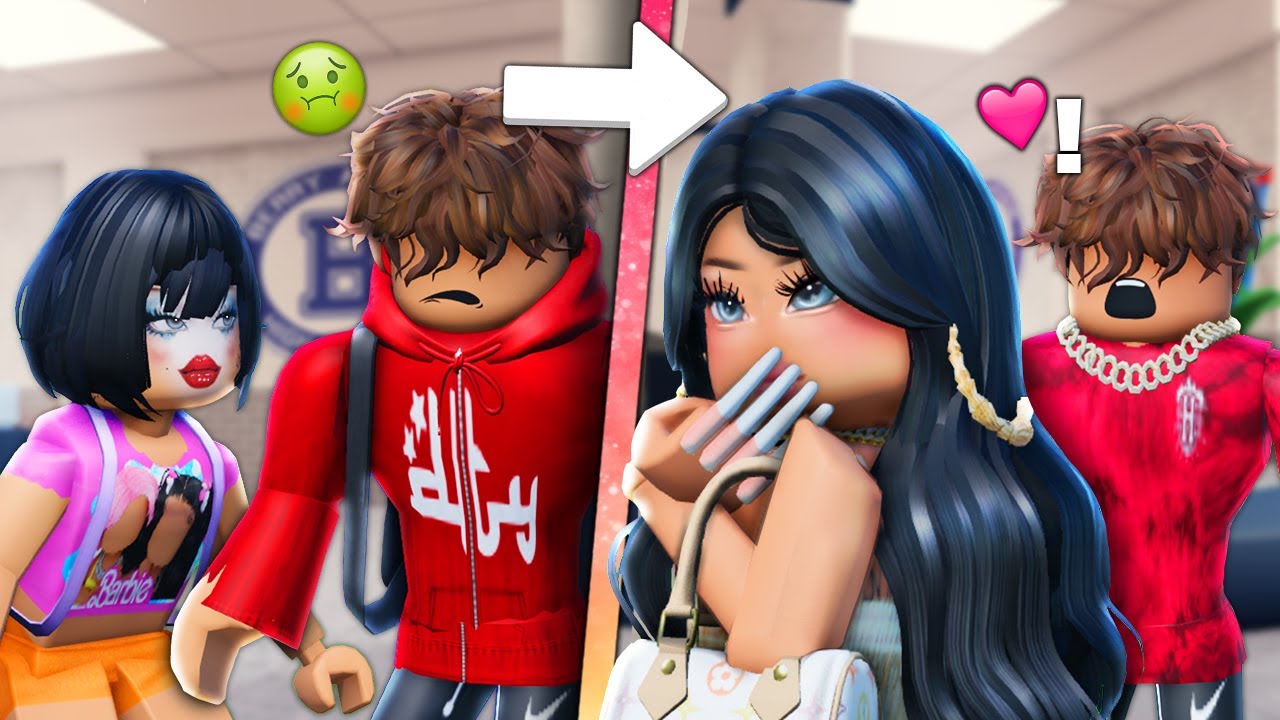 My CRUSH REJECTED me! Then I became a BADDIE... (Berry Avenue) - YouTube