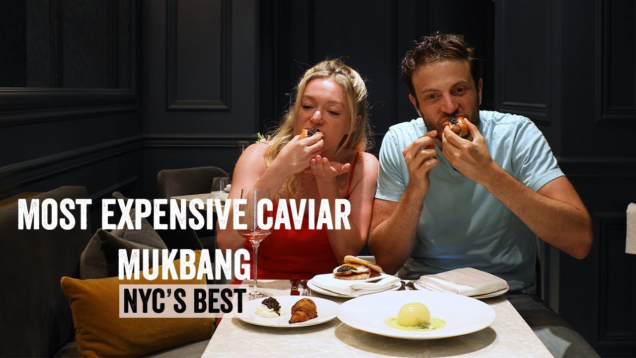 Most Expensive Caviar Mukbang with @FoodLoversDiary Emily Fedner ...