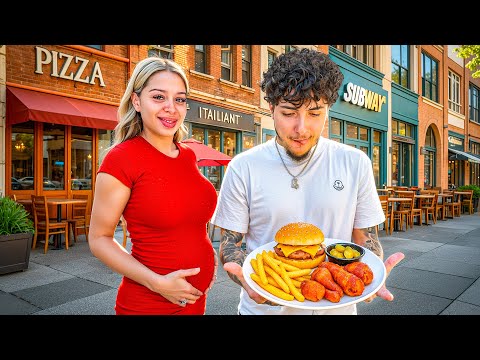 TRYING ALL OF MY FIANCÉE’S PREGNANCY CRAVINGS!!