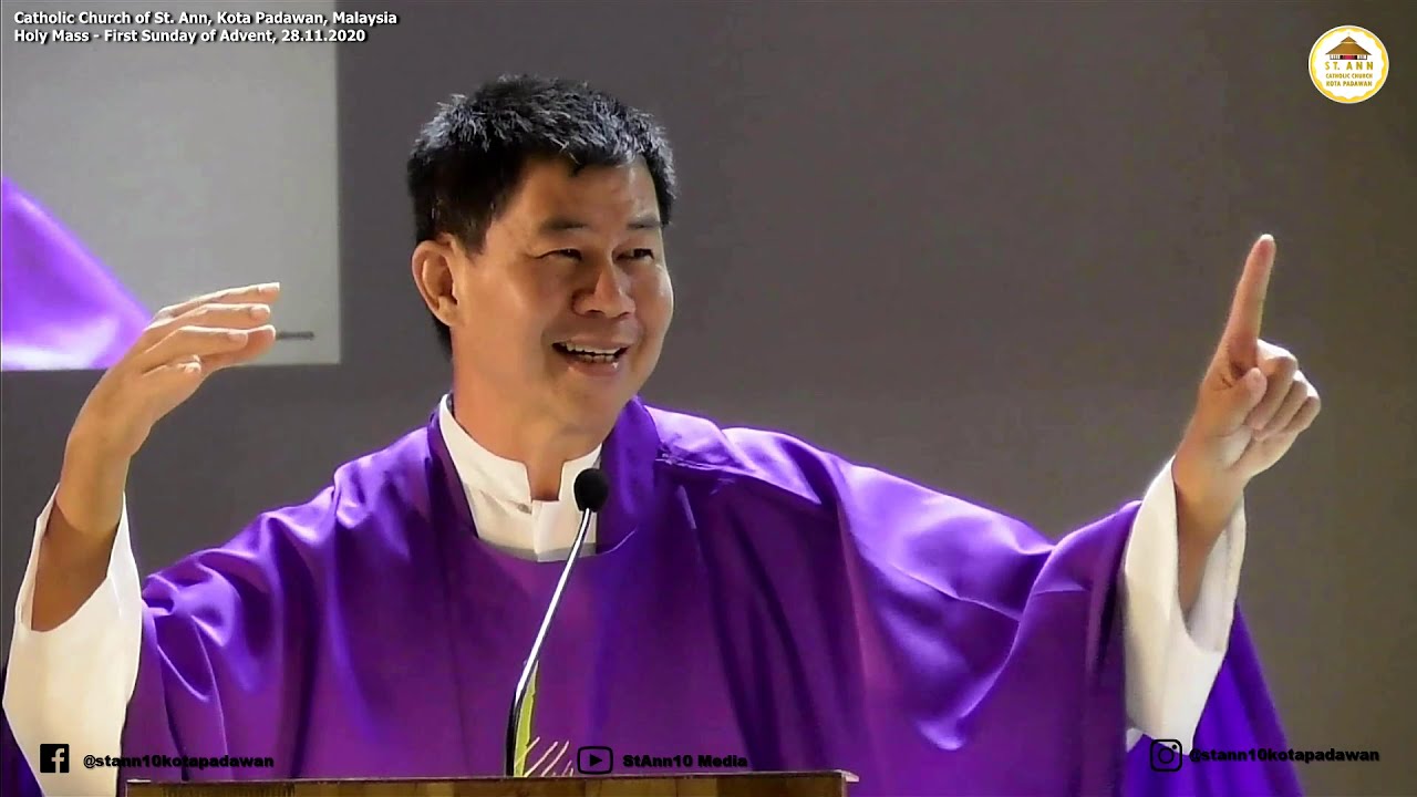 "No signal light, bapa punya jalan ka?" - Fr. John Chong's Homily - YouTube