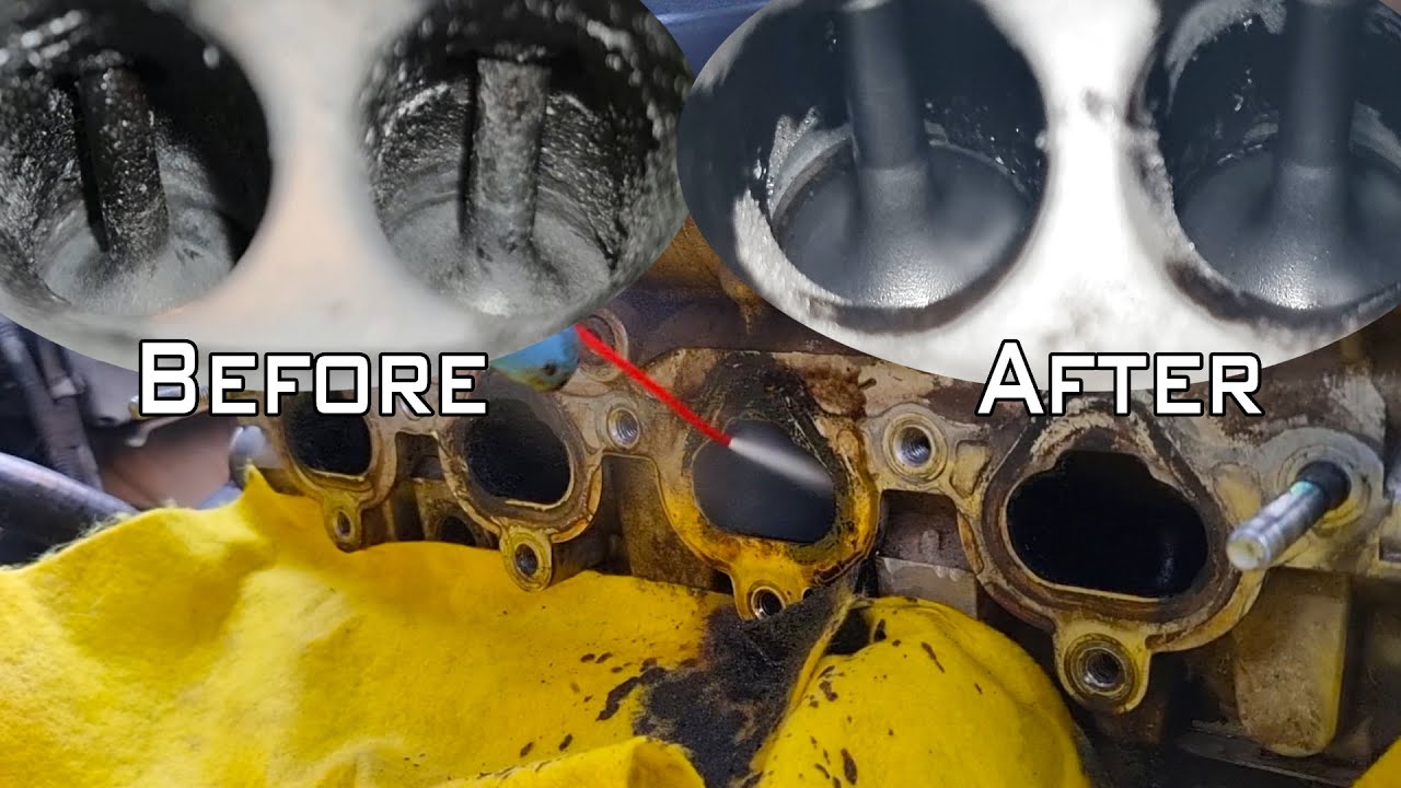 How To Clean Intake Valves On Direct Indirect Injection Engines Without