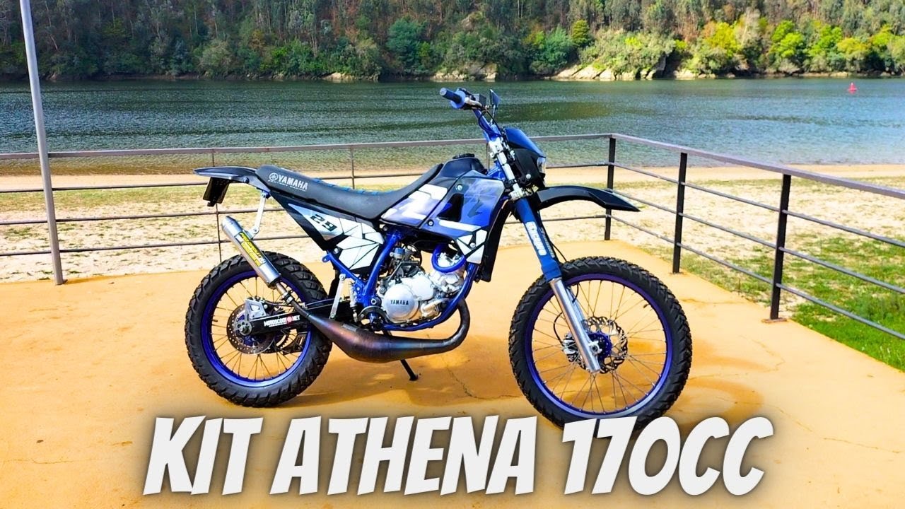 YAMAHA DT 125 R MINADA PARA 170cc ( SEGUGA-TE ) - YouTube