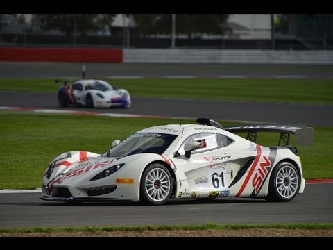 SIN R1 GT onboard footage in the GT cup Silverstone 2013 - YouTube