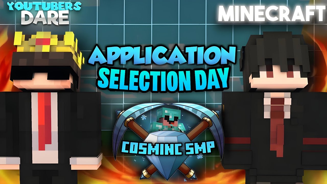 🤩 SELECTION DAY COSMIC SMP S1 | Official Video - YouTube