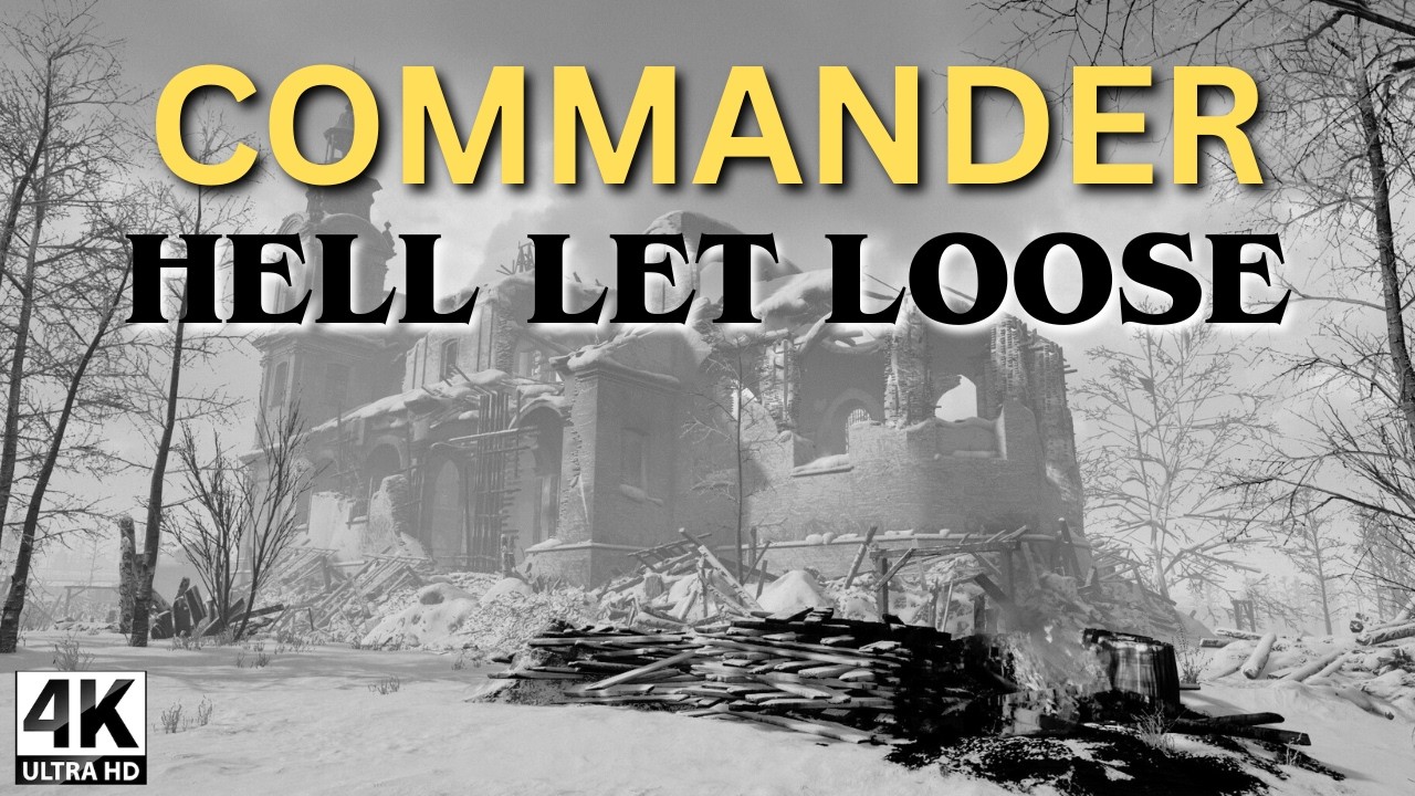 Level 200 Commander on Hell Let Loose - 4k - YouTube