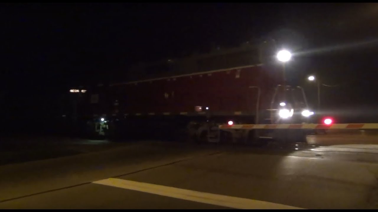 NIGHT TRAIN CF&E FWLI MNAR 3898 leading - YouTube