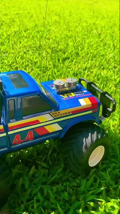 RadioShack Dash 49 Offroader 4x4 RC Monster Truck Vintage Low Gear - YouTube
