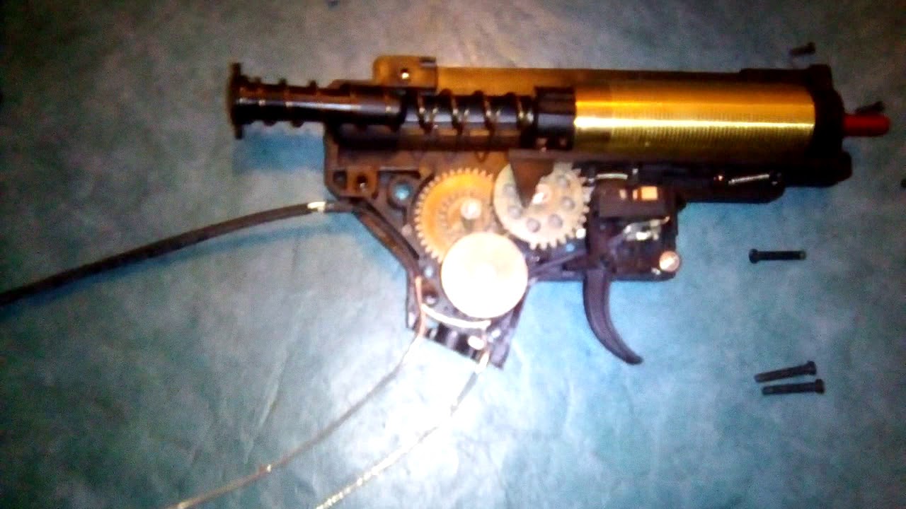 Warinterest V2 AEG Internals For Gel Blaster (Metal Gear Version) - YouTube