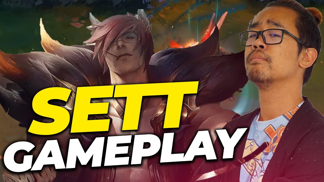 SETT GAMEPLAY FR PBE - NOUVEAU CHAMPION League Of Legends - YouTube