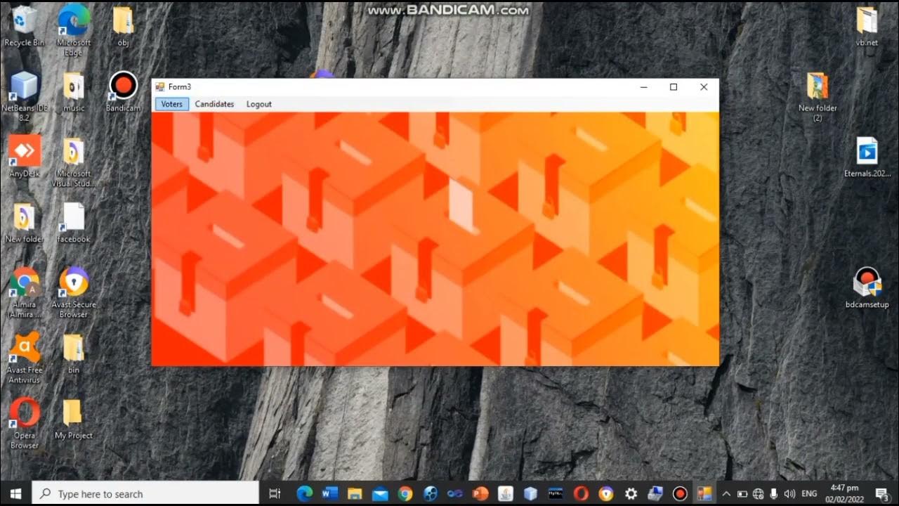 Simple Voting System using Visual Basic - YouTube