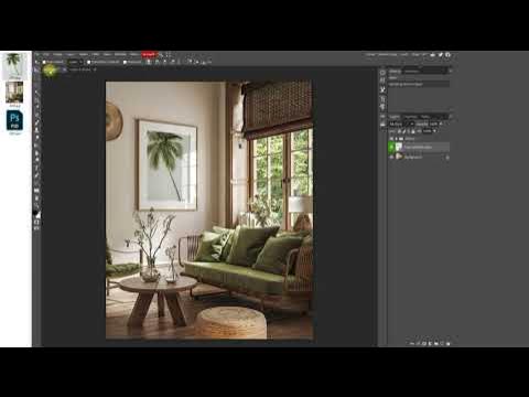 Frame mockup - Photopea tutorial - YouTube