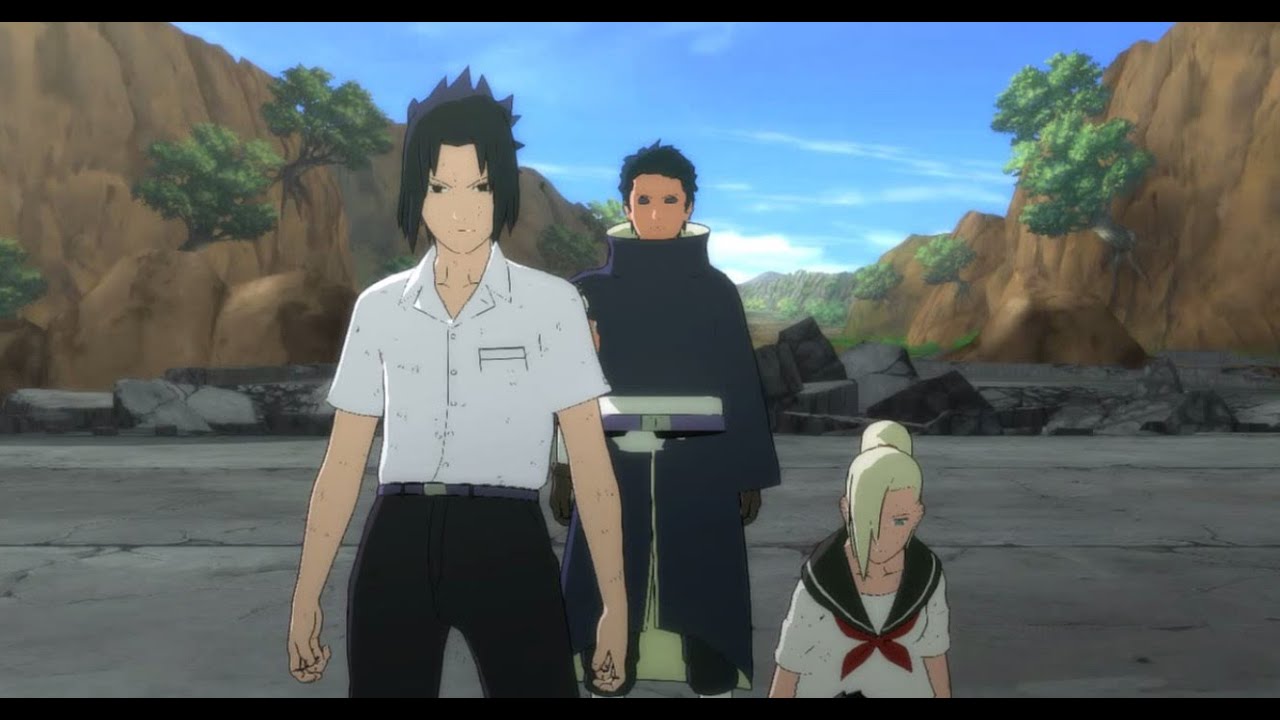 School Sasuke story part 2 - YouTube