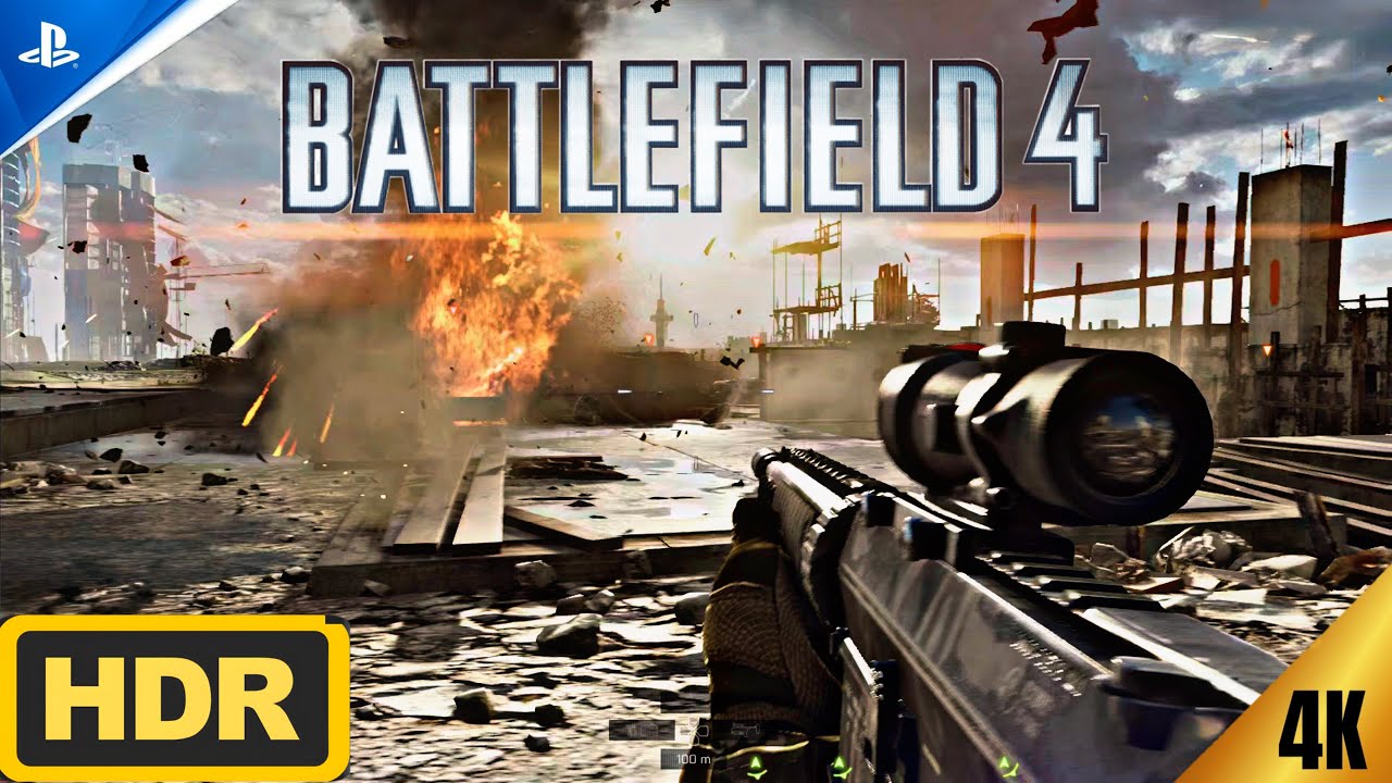 🔴 Battlefield 4 PS5 - Stunning 4K HDR Gameplay | روعة باتلفيلد 🔥🔥 - YouTube