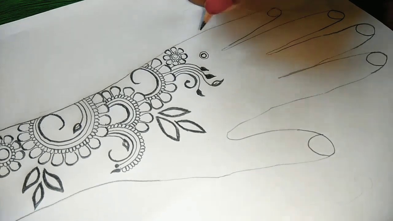 mehdi design, arabic mehndi 2020, simple mehdi design, |That glam ...