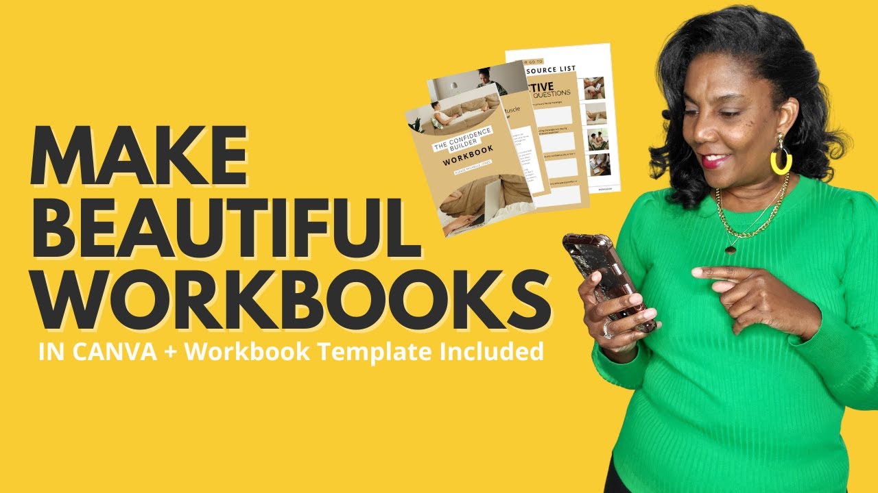 How To Make A Workbook In Canva With Done For You Content YouTube How To Make A Workbook In Canva With Done For You Content YouTube