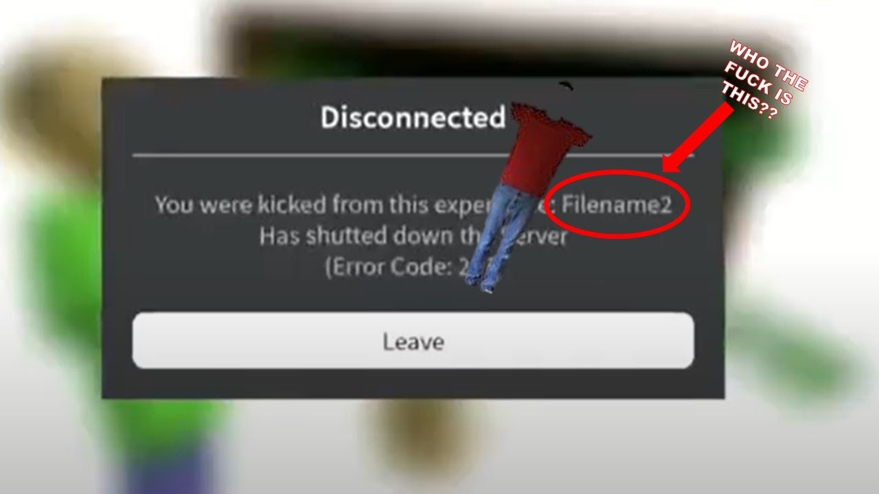 I just got kicked from this roblox Game - YouTube