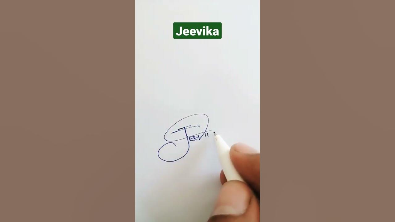 Jeevika Name Signature Request Done YouTube jeevika-name-signature-request-done-youtube