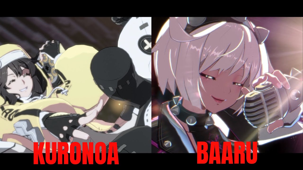 Guilty Gear Strive Kuronoa Bridget VS Baaru Elphelt High Level Gameplay ...