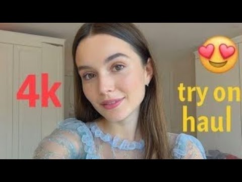 4K Fashion Micro Bikini Try-On Haul | Transparent Lingerie & See-through Styles 