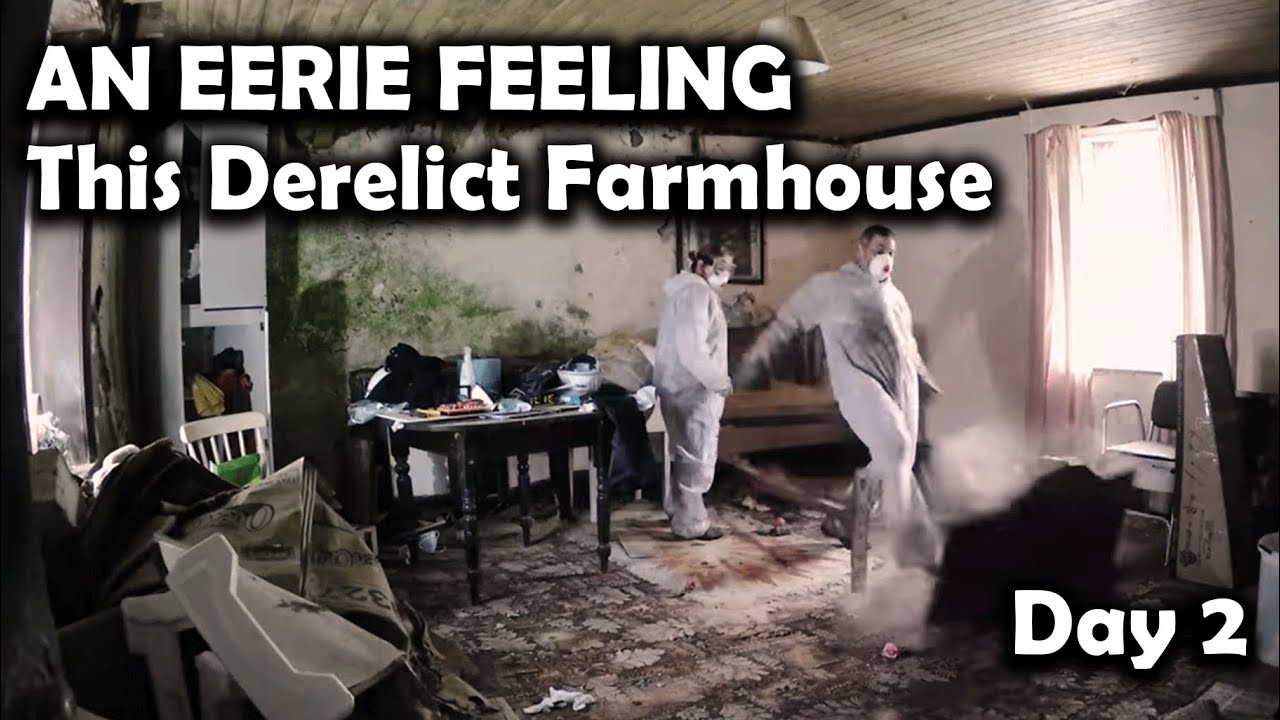 The Scary Clean-up Process in Our Abandoned Irish Farmhouse - YouTube